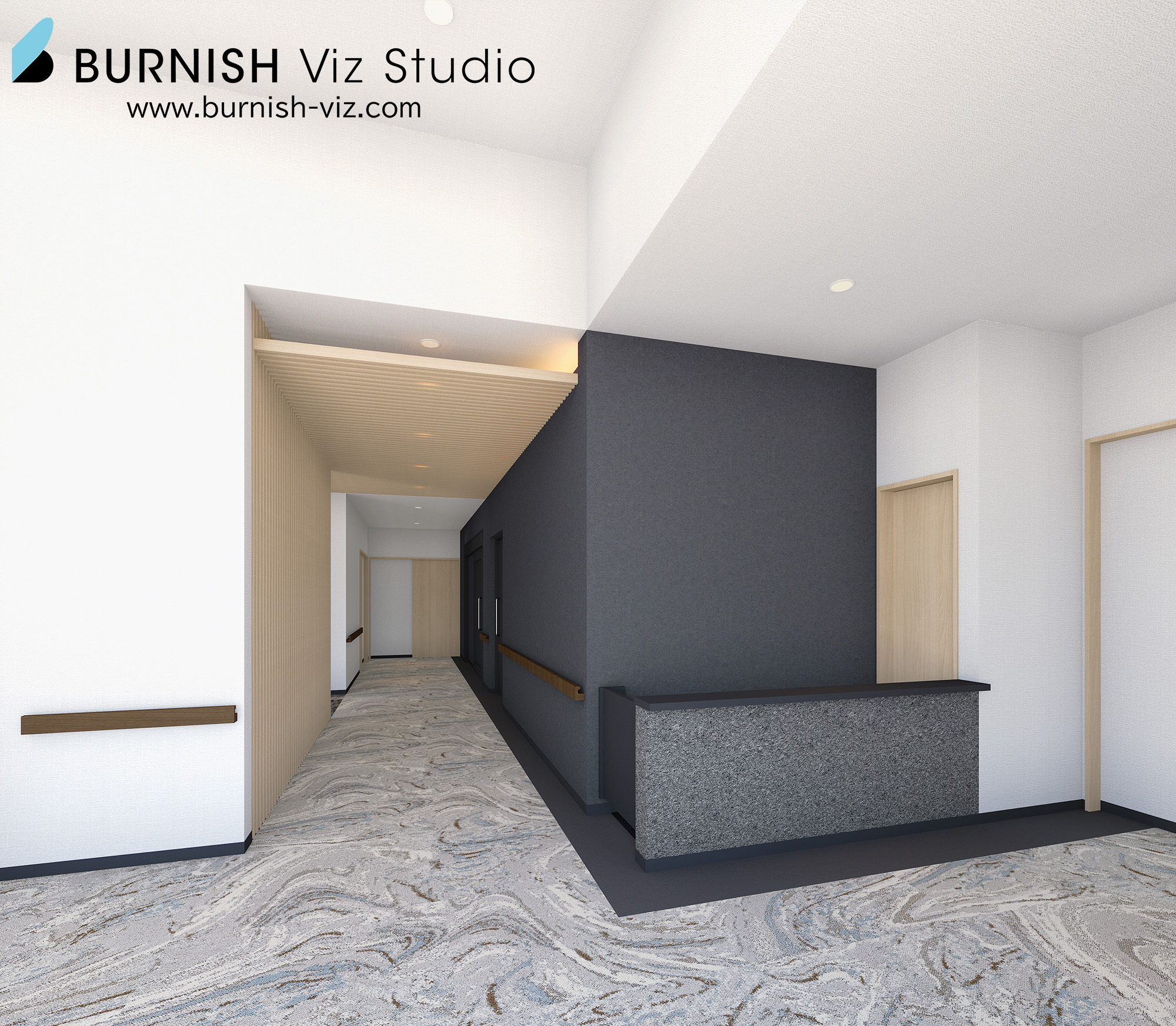空間の価値を"磨き上げる"建築ビジュアライゼーション制作 / BURNISH Viz studio